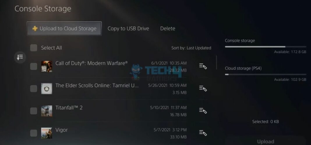 How To Clear Cache On PlayStation? [PS3, PS4, PS5] - Tech4Gamers