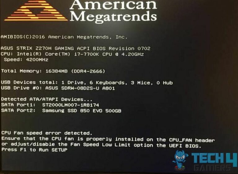 How To Fix CPU Fan Speed Error Detected? [6 Methods]