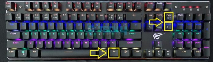 How To Change Color On Havit Keyboard? [With Pics] - Tech4Gamers