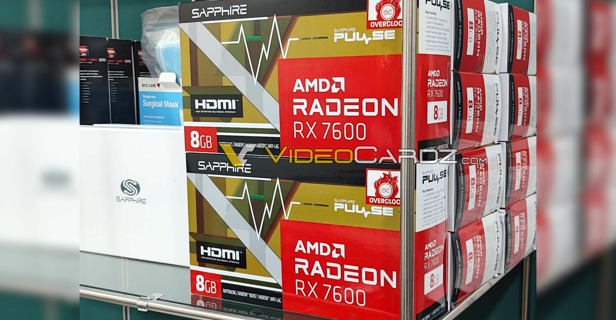 Radeon RX 7600 To Feature 8GB VRAM; Pictures Leaked