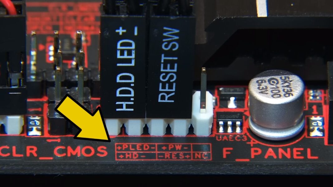 Motherboard Power Switch Pins: How To Connect Them