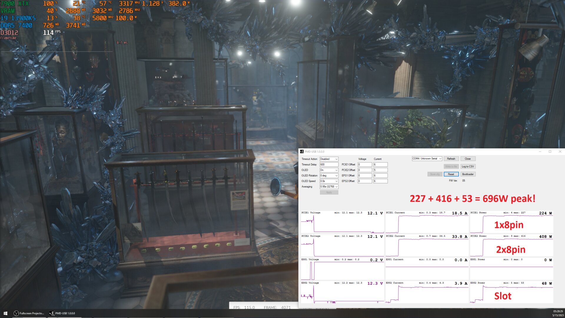 RX 7900 XTX At 700W Beats RTX 4090 In 3DMark Time Spy Extreme