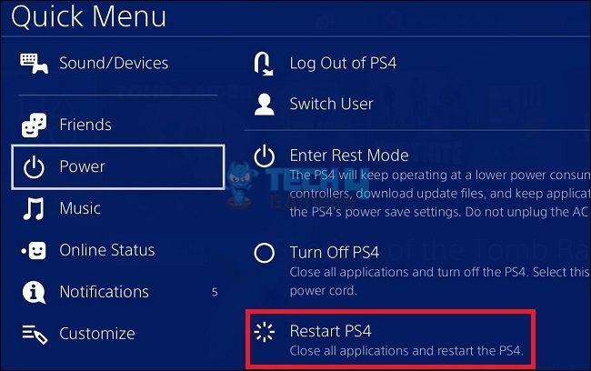 FIXED: Serious Error Has Occurred In The System Software PS4