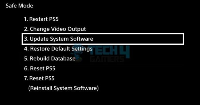 How To Enter Safe Mode In PlayStation? - Tech4Gamers