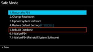 How To Rebuild Database In PlayStation? [PS4 + PS5]