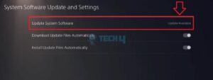 How To Update PlayStation? [PS4 And PS5] - Tech4Gamers