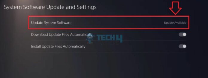 How To Update PlayStation? [PS4 And PS5] - Tech4Gamers