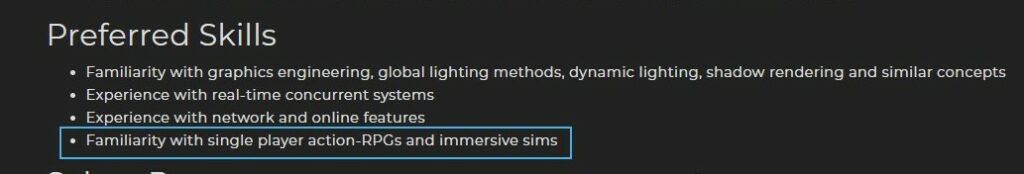 Redfall Dev Working On Single Player RPG Genre For Next Game