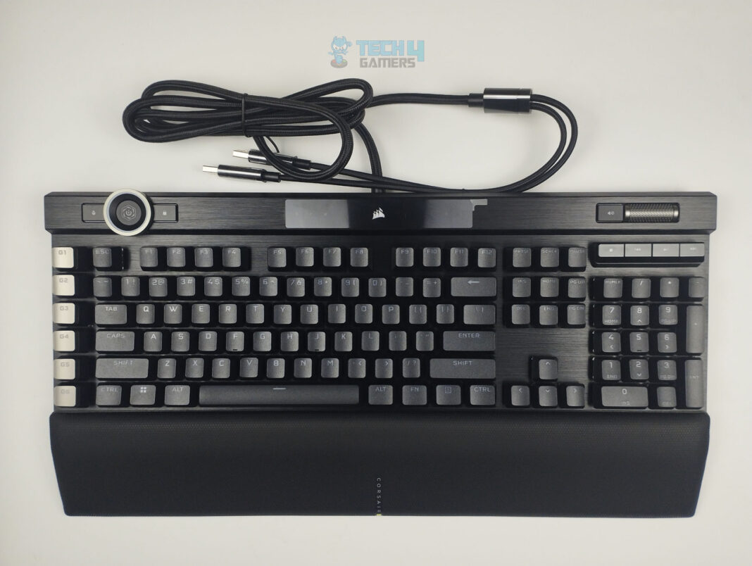 Corsair K100 RGB Keyboard Review: Illuminating Excellence - Tech4Gamers