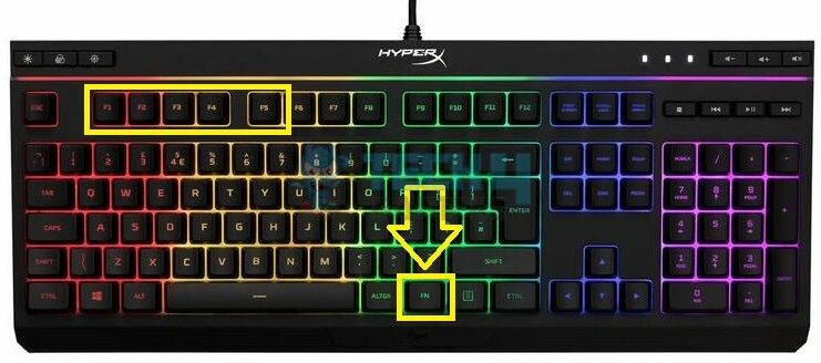How To Change HyperX Keyboard Color? - Tech4Gamers