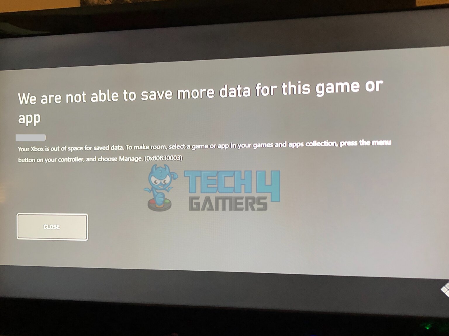 Our Tested Methods To Quickly Solve Xbox Error Code 0x80830003 ...