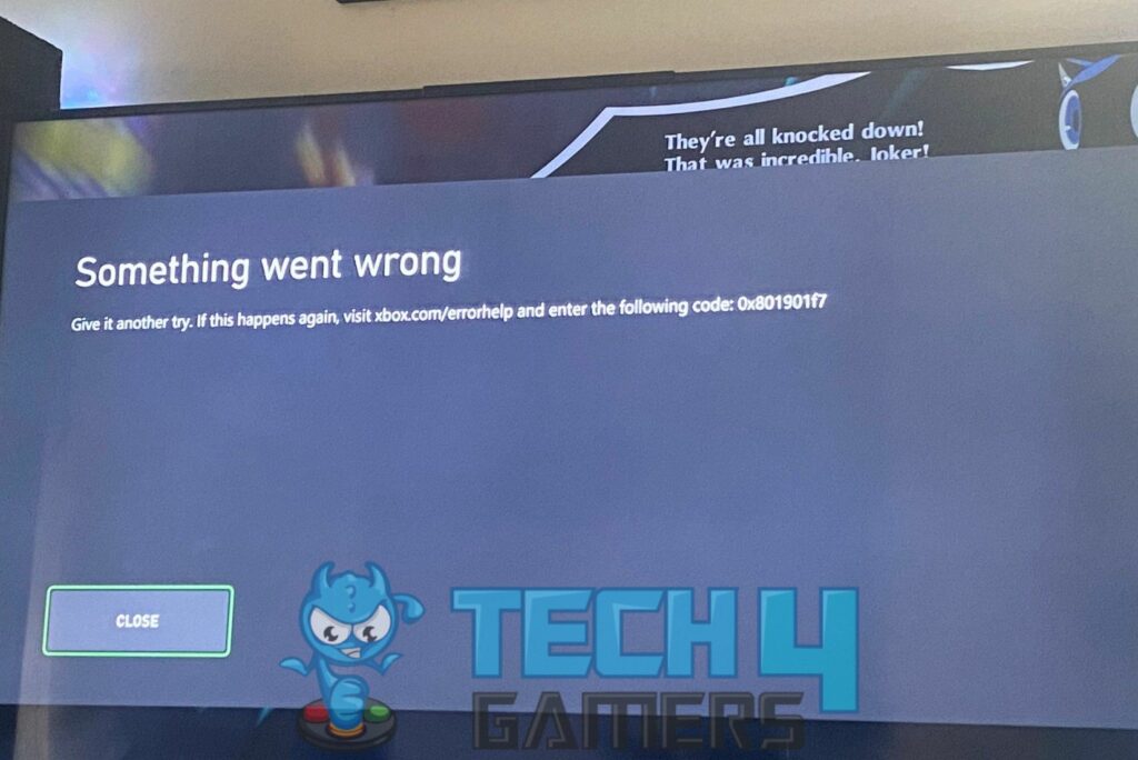 All of Our Tested Ways To Fix Xbox Error 0x801901f7 - Tech4Gamers