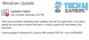 SOLVED: How To Fix Download Error 0x80248007 - Tech4Gamers