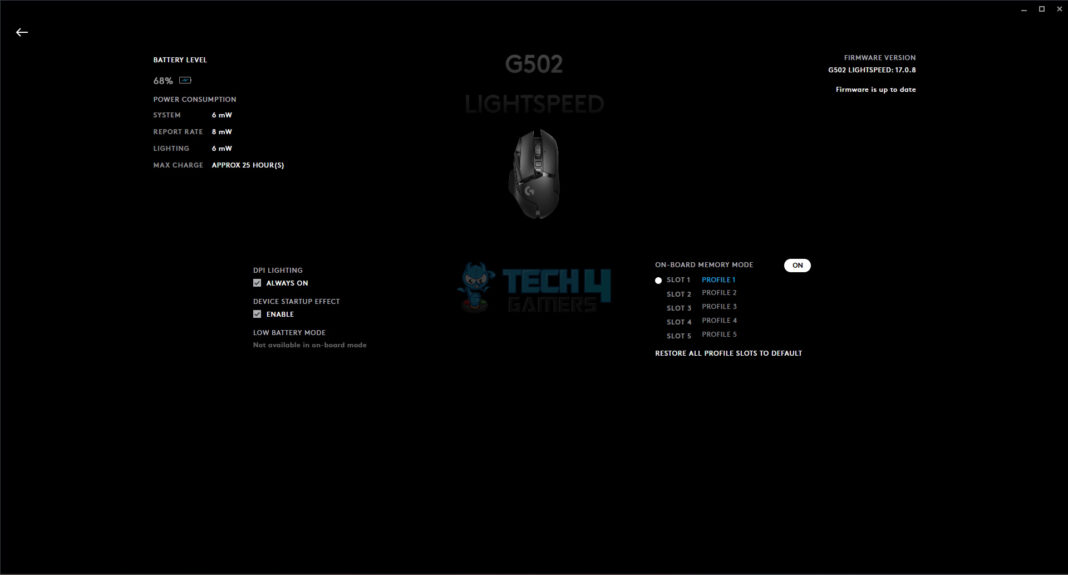 Logitech G502 Lightspeed Review - Tech4Gamers