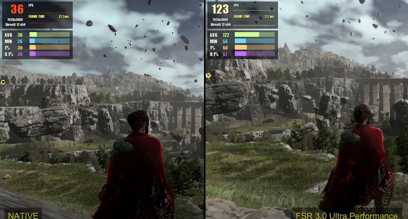 AMD FSR 3 Frame Generation Now Available In Forspoken