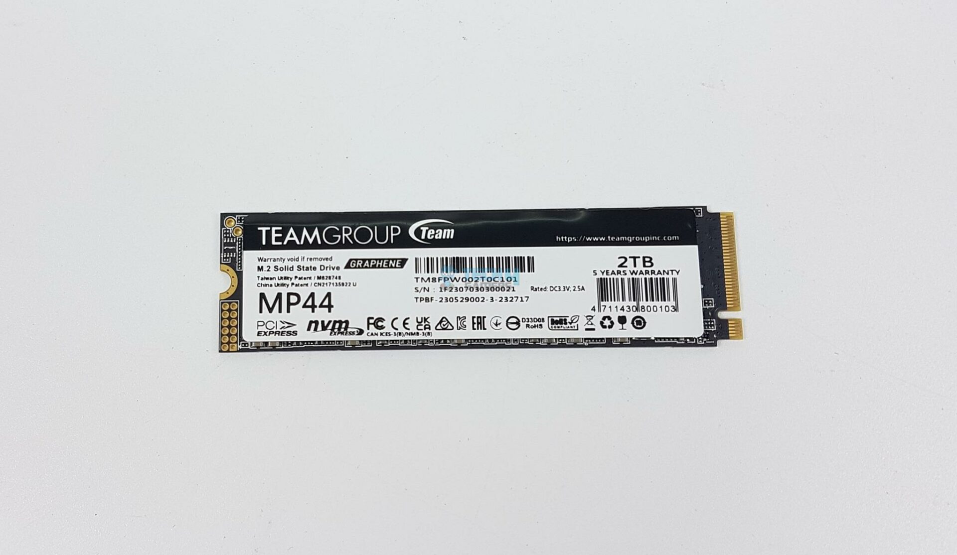 Teamgroup MP44 2TB NVMe SSD Review - Tech4Gamers