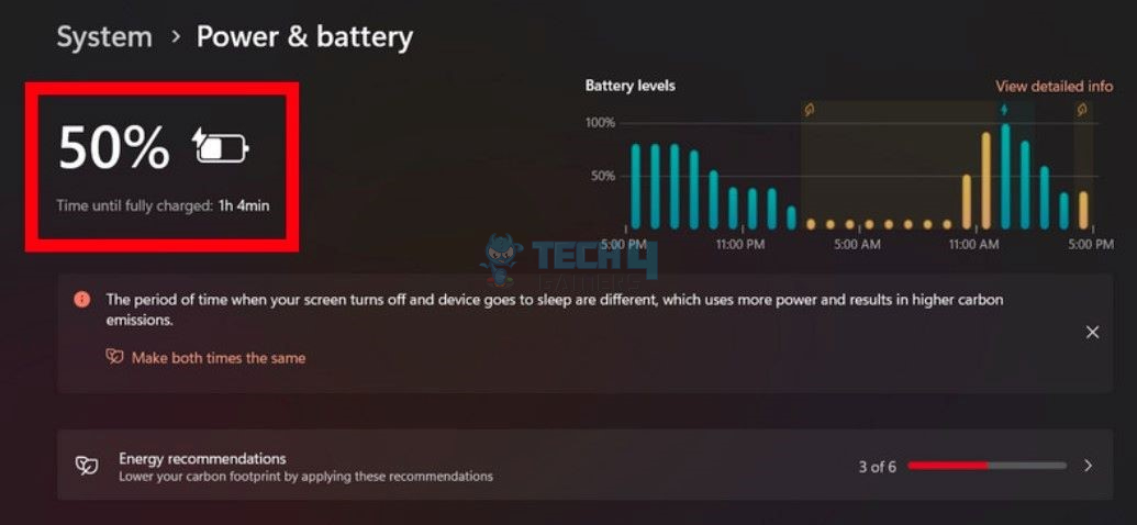 How To Show Battery Percentage In Windows 11? - Tech4Gamers