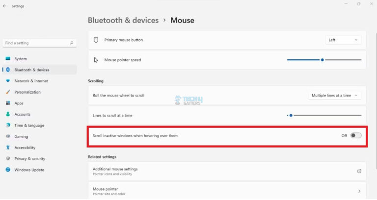 How To Fix Cursor Moving On Its Own In Windows 11 Tech4gamers 1048