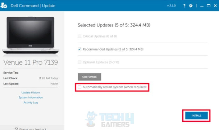 Dell Command Update In Windows 11 [Our Detailed Guide] - Tech4Gamers