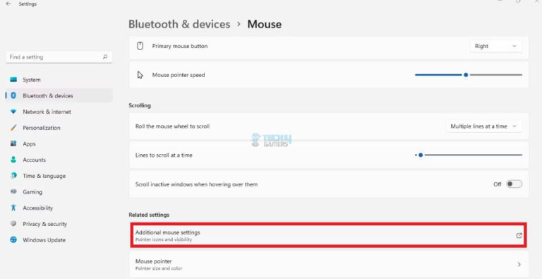 How To Fix Cursor Moving On Its Own In Windows 11 - Tech4Gamers