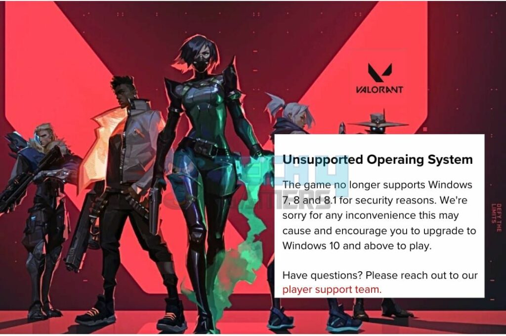 Our Guaranteed Fixes: Valorant Unsupported Operating System [Windows 11 ...