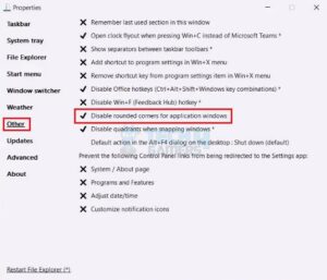 How To Disable Rounded Corners In Windows 11? - Tech4Gamers