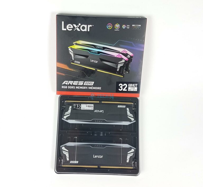 Lexar ARES RGB DDR5 6400MHz at CAS32 Kit Review