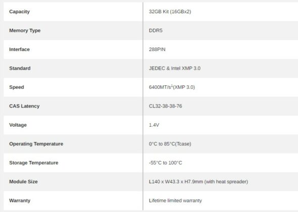 Lexar ARES RGB DDR5 6400MHz at CAS32 Kit Review