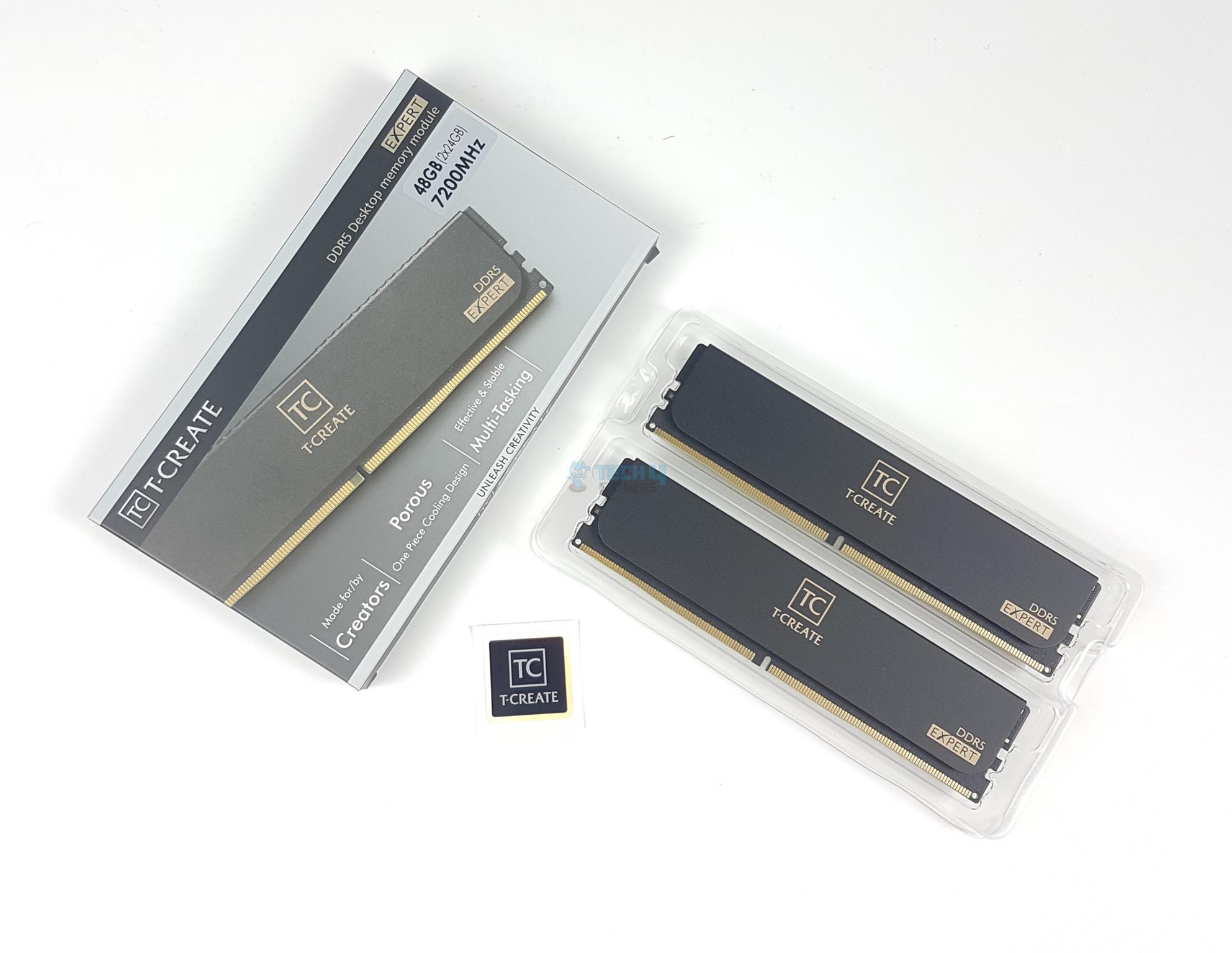 Teamgroup T-Create Expert 48GB DDR5-7200 C34 Kit Review