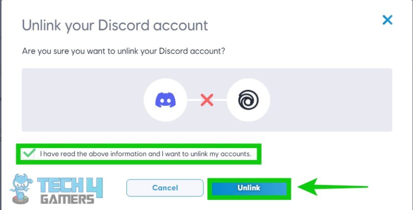 How To Unlink Ubisoft Account From Discord - Tech4Gamers