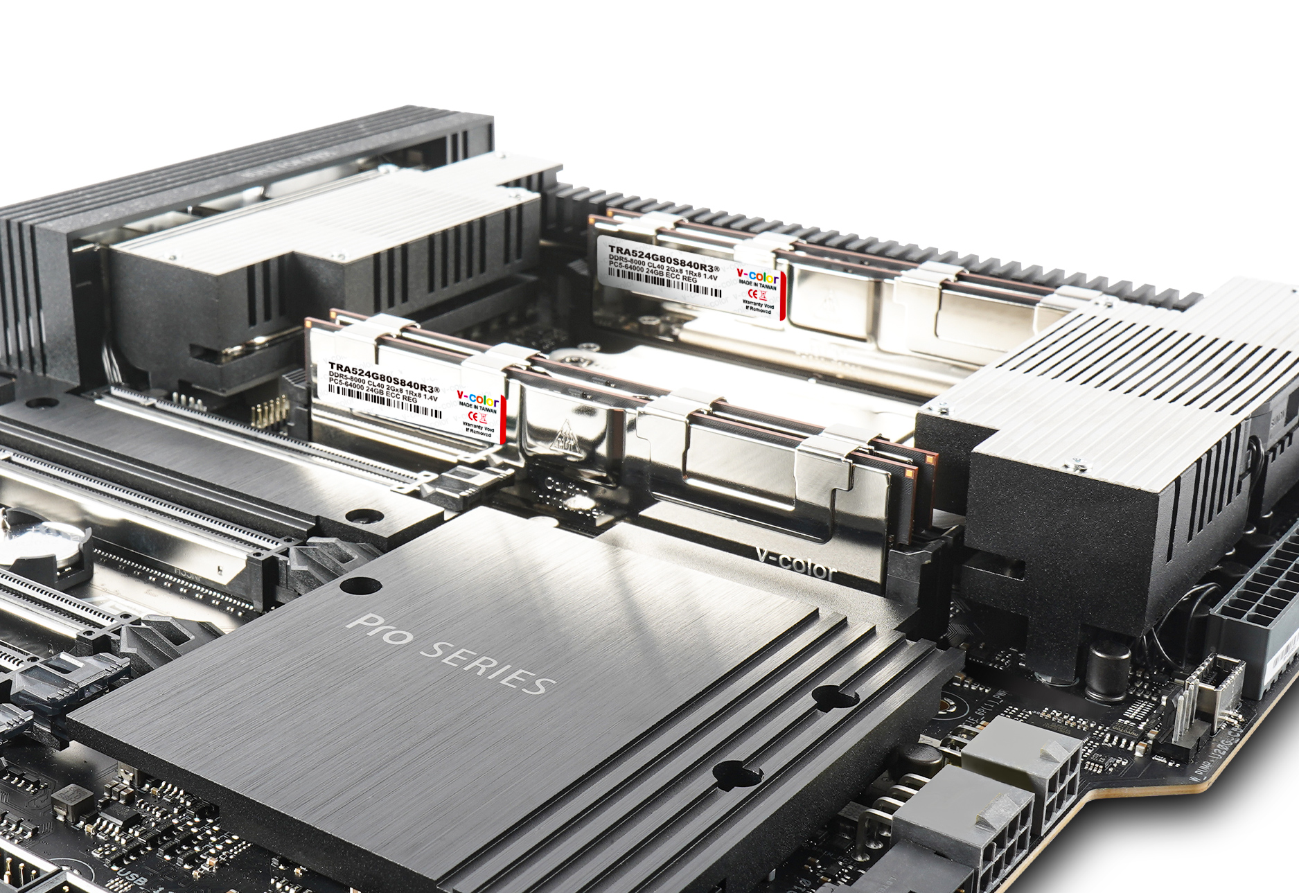V Color Boasts 8000mhz Oc Milestone With 96gb Ddr5 R Dimm
