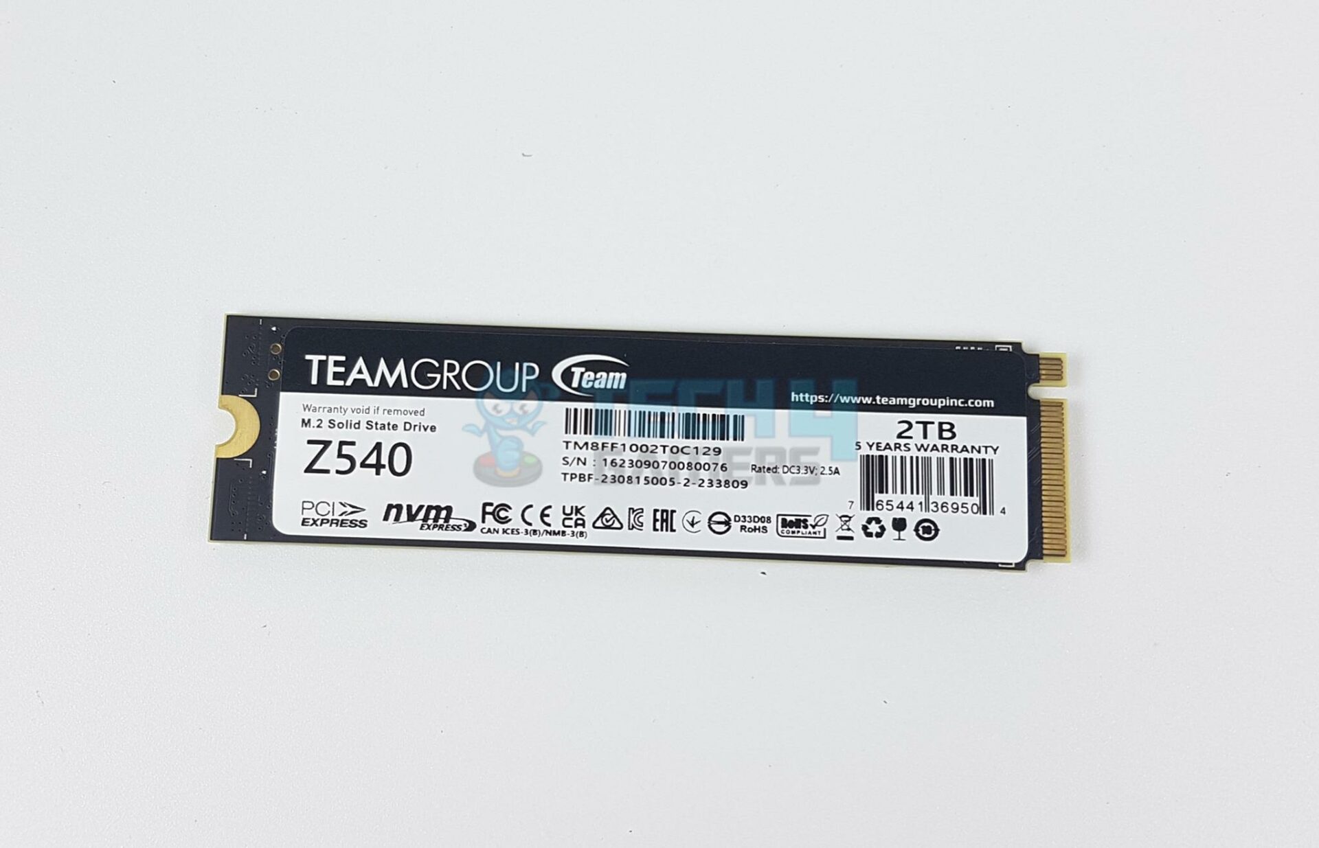 Teamgroup T-Force Z540 2TB Gen5 NVMe SSD Review