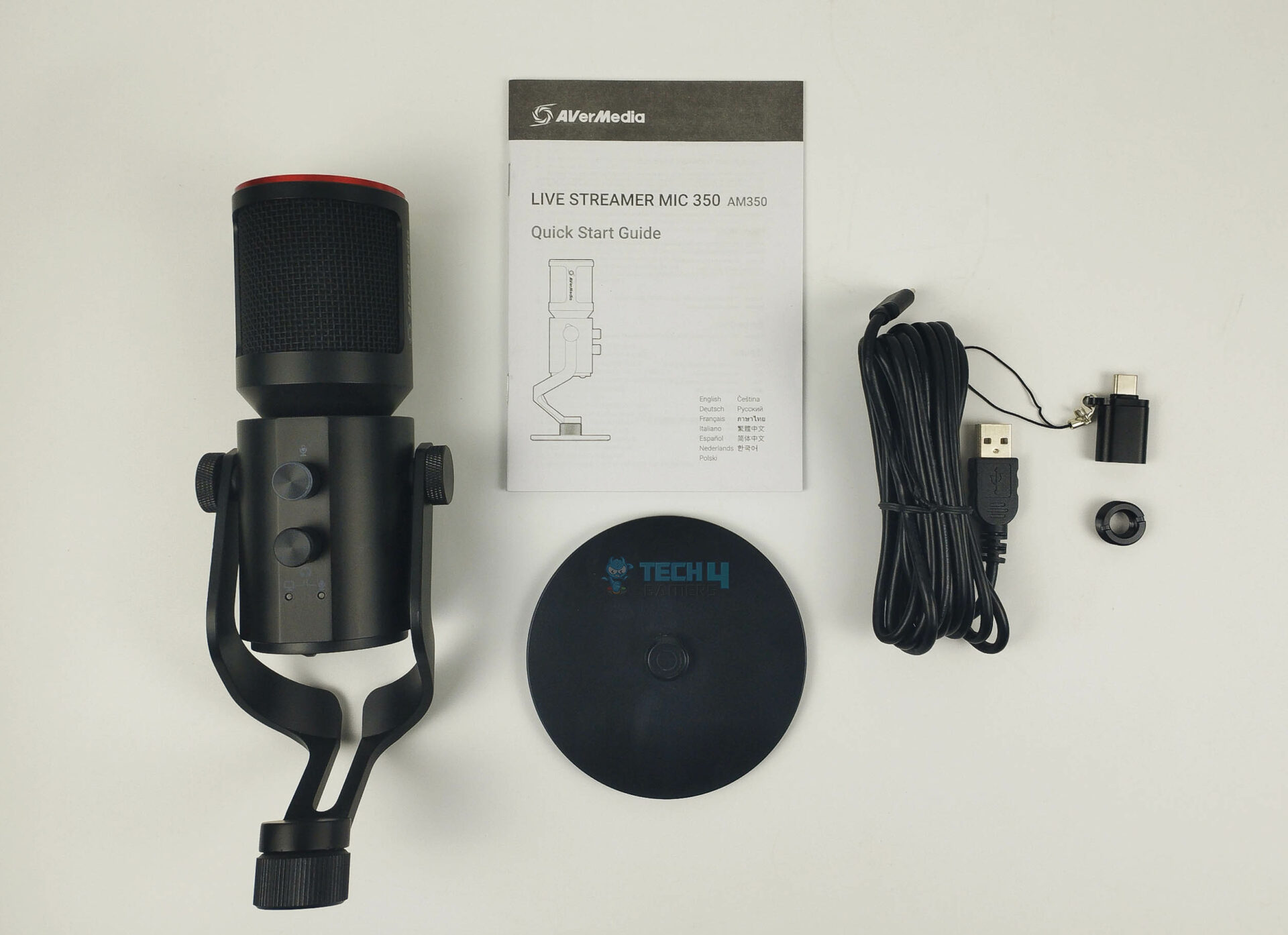 AVerMedia Live Streamer MIC 350 - AM350 Review - Tech4Gamers