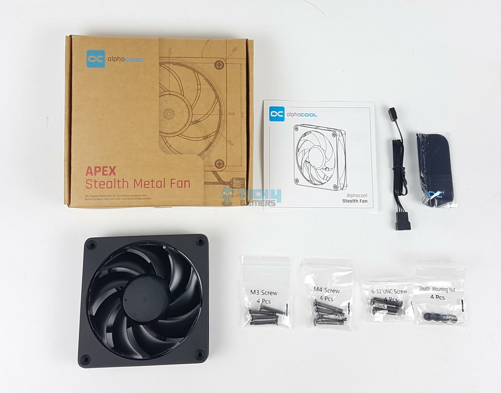 Alphacool Apex Stealth Metal Fan 3000 RPM Review - Tech4Gamers