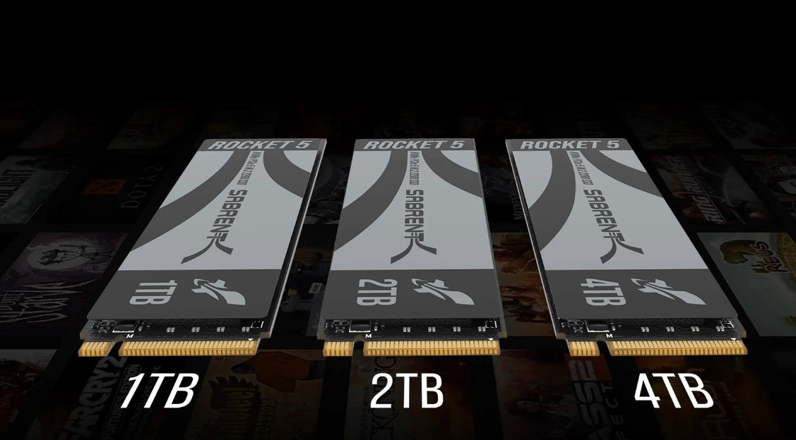 Sabrent 14GB/s PCIe 5.0 Rocket 5 SSD Now Available For Pre-Purchase