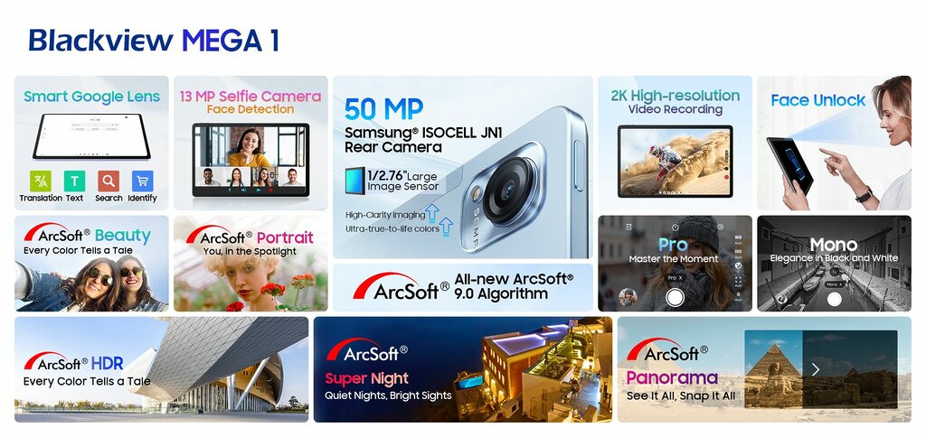 Blackview Launches Flagship MEGA 1 Tablet With 2.4K Display