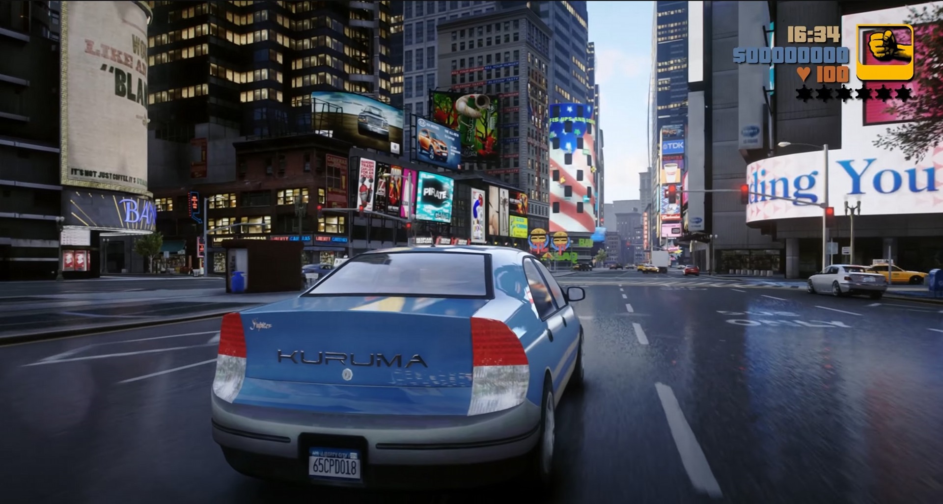 GTA 3 Unreal Engine 5 Concept Shows The Remake We Deserve