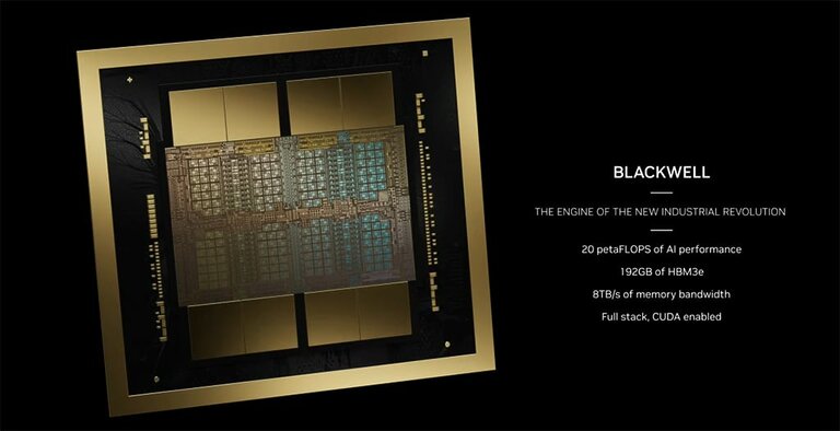 NVIDIA Blackwell Featuring 5x AI Performance In Comparison With Hopper