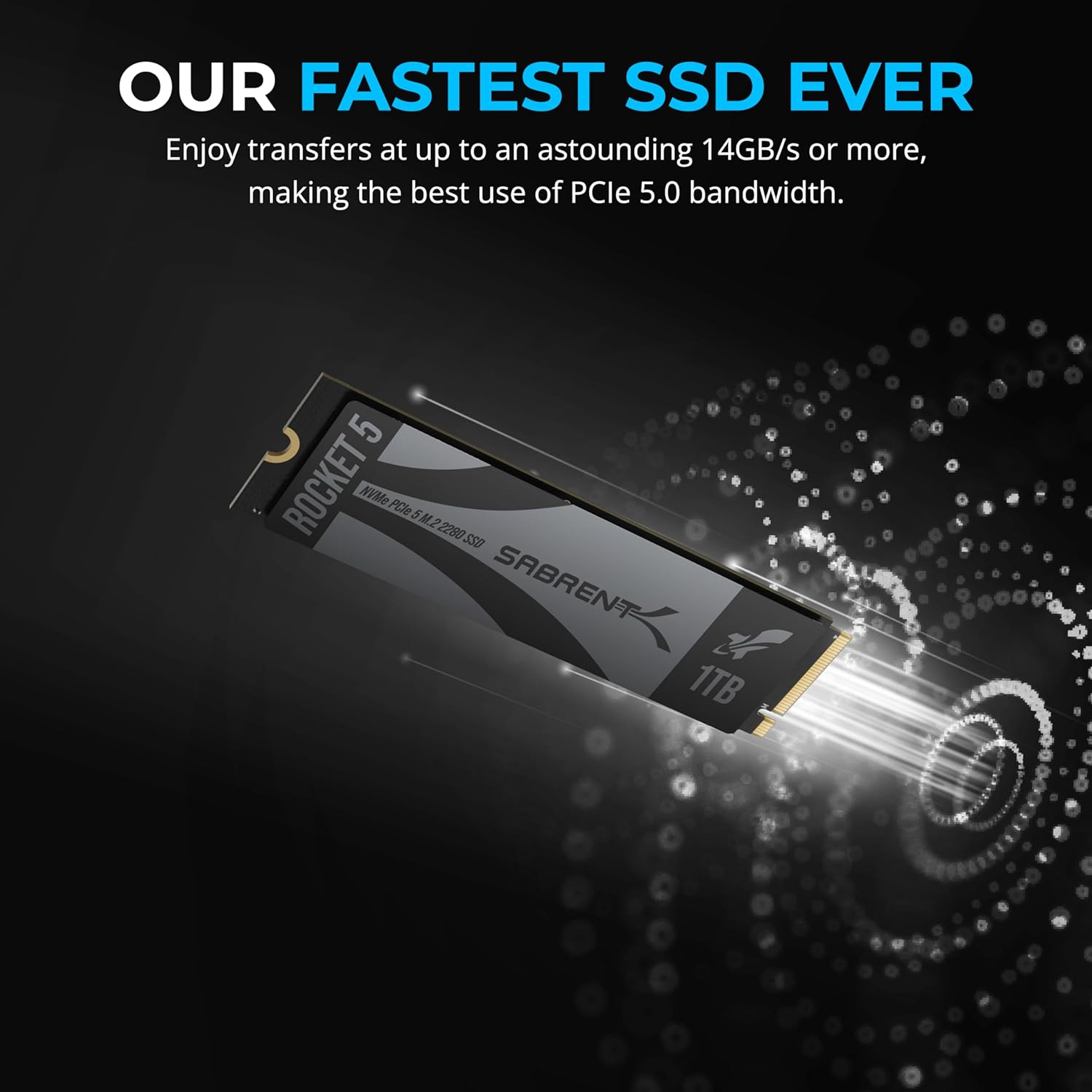 Sabrent Rocket 5 14GB/s PCIe 5.0 SSD Now Being Sold on Amazon