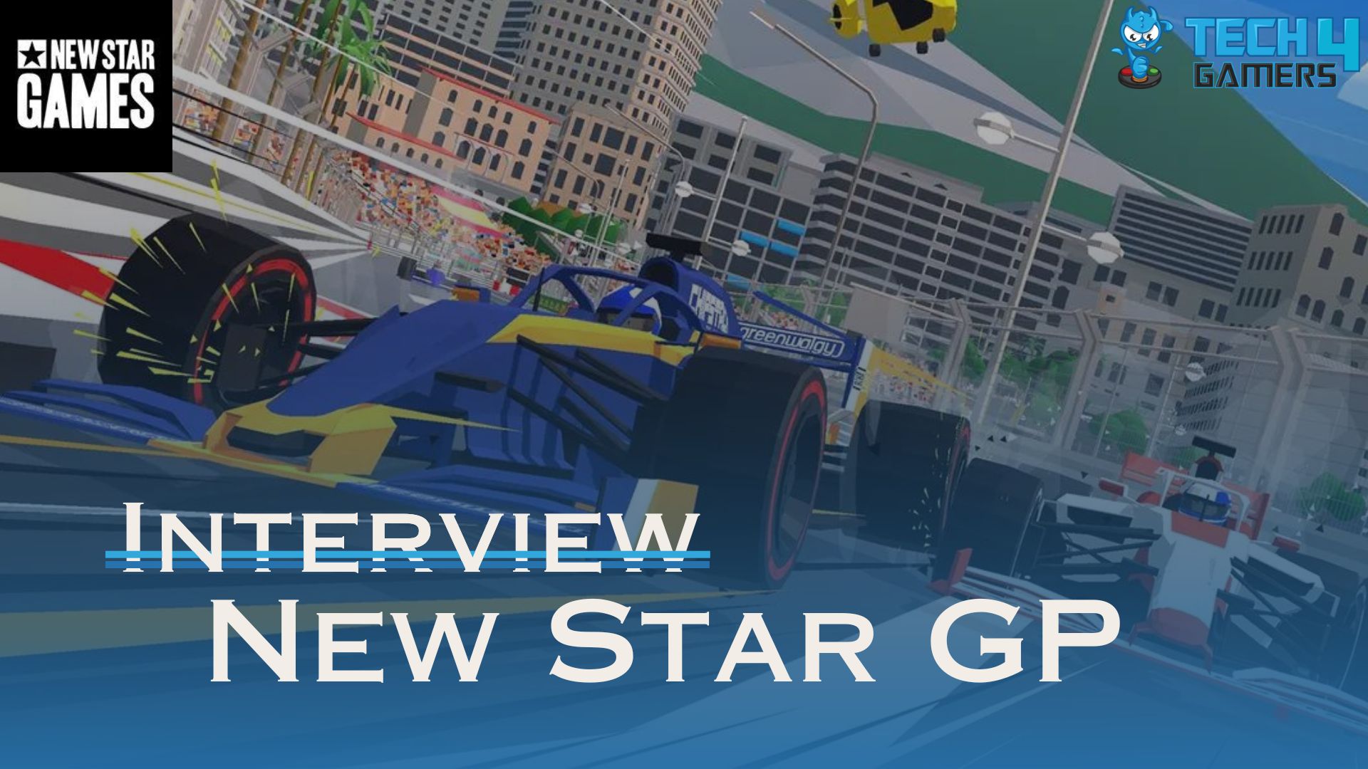 New Star GP Interview - More Sports Games Coming Next - Tech4Gamers