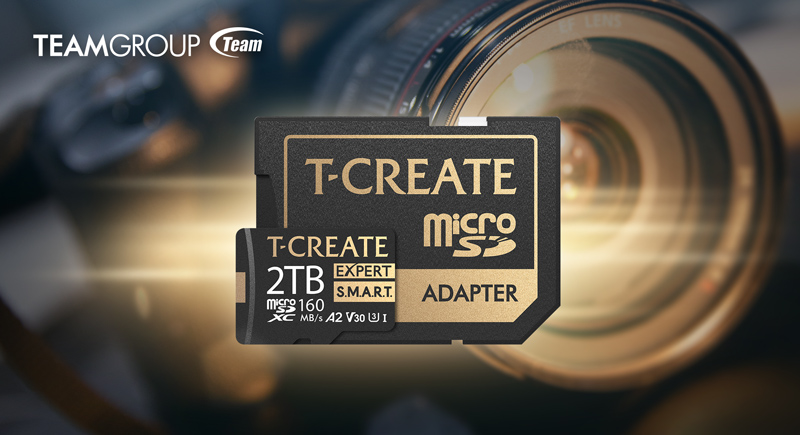 TeamGroup Offers 2TB AI-Supported T-Create Expert Smart Memory Card