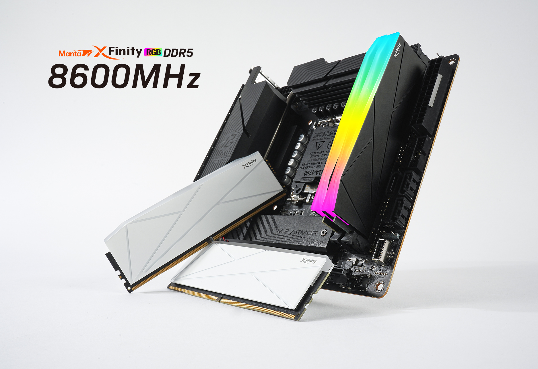 V-Color Breaks New Ground With Manta XFinity 8600MHz DDR5 Memory