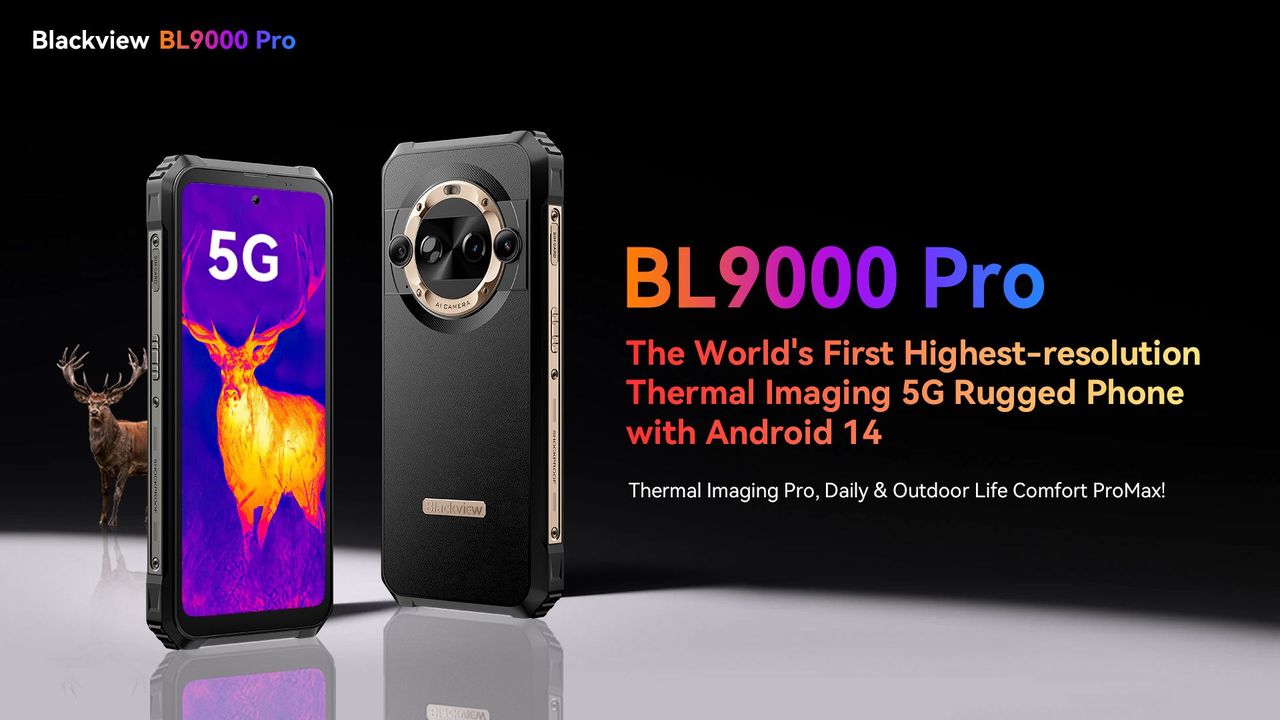 Blackview Debuts The Thermal Imaging Capable BL9000 Pro For $429