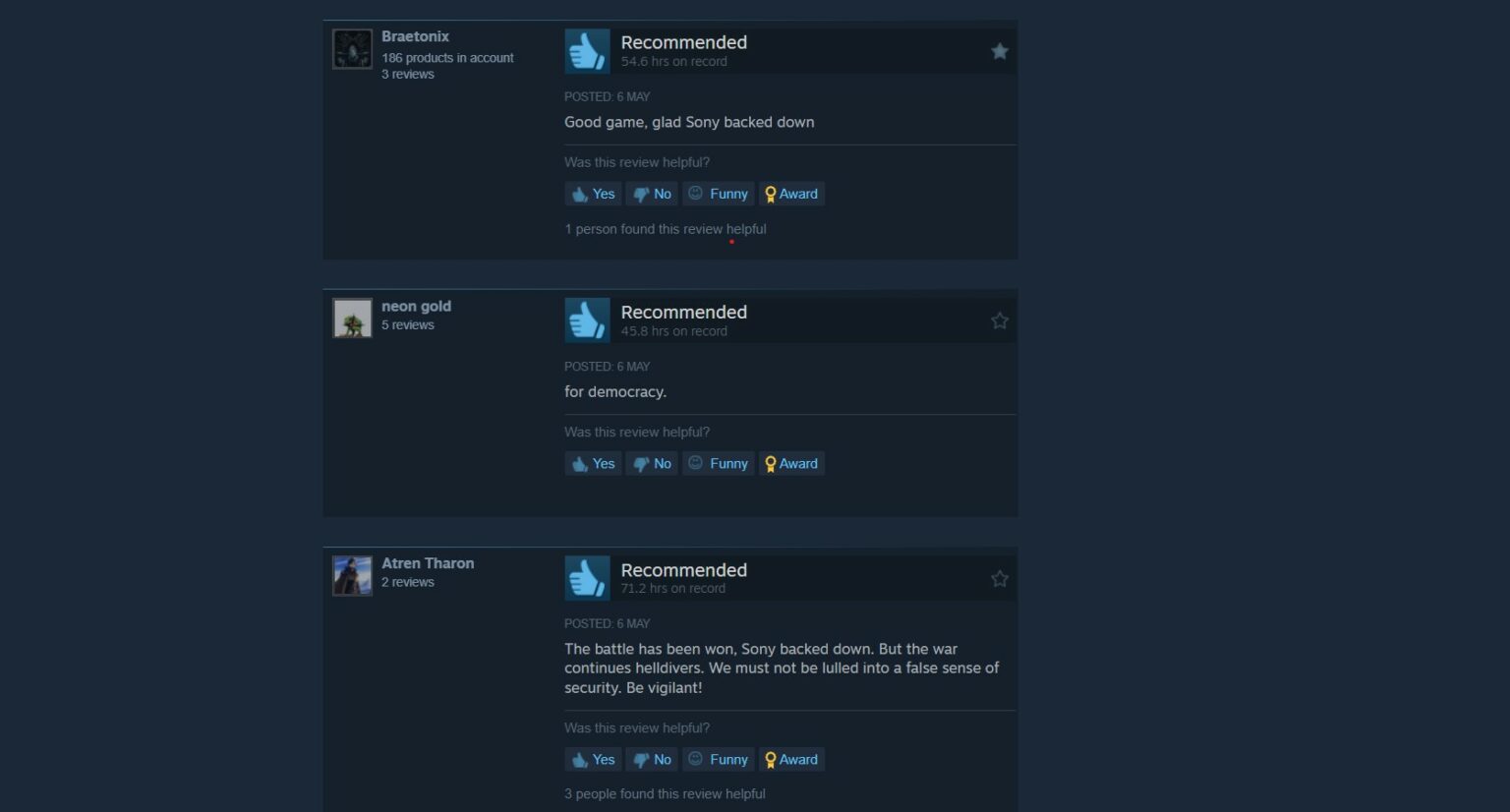 Helldivers 2 Reviews Turning Positive Again After Sony Backtracks