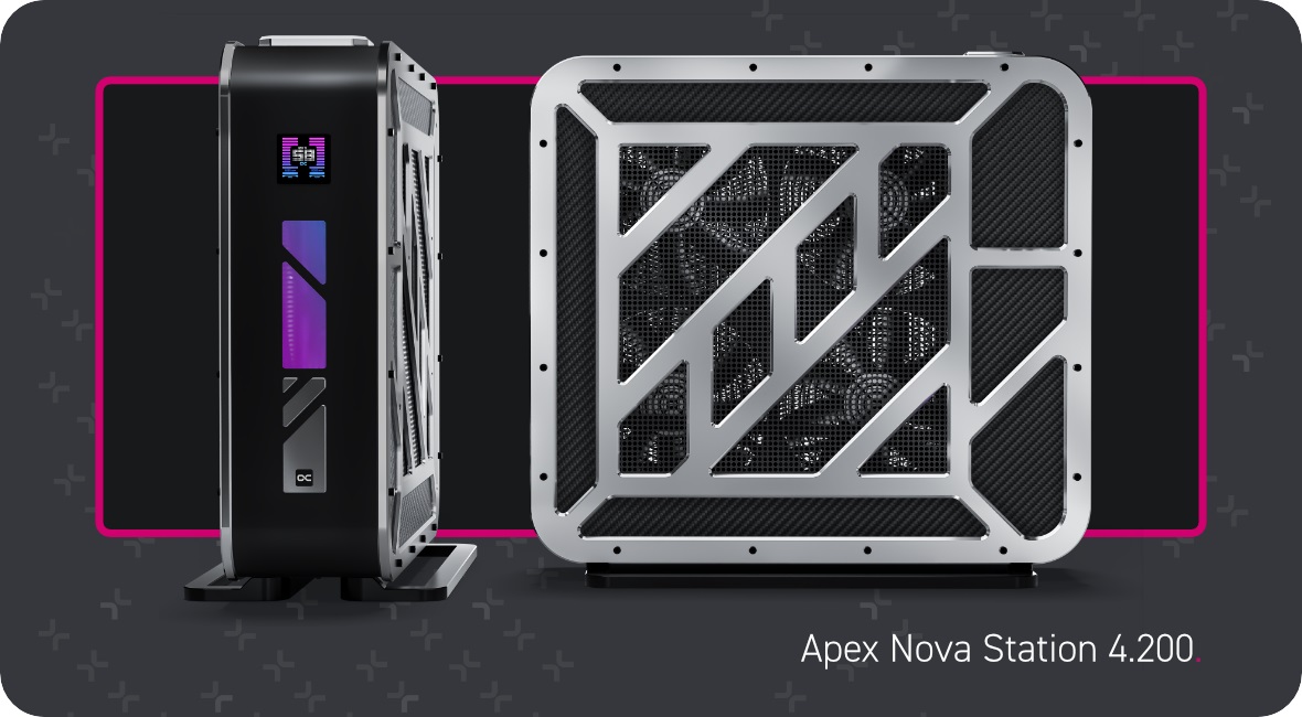 Alphacool Unveils Apex Nova Station 4.200 At Computex 2024