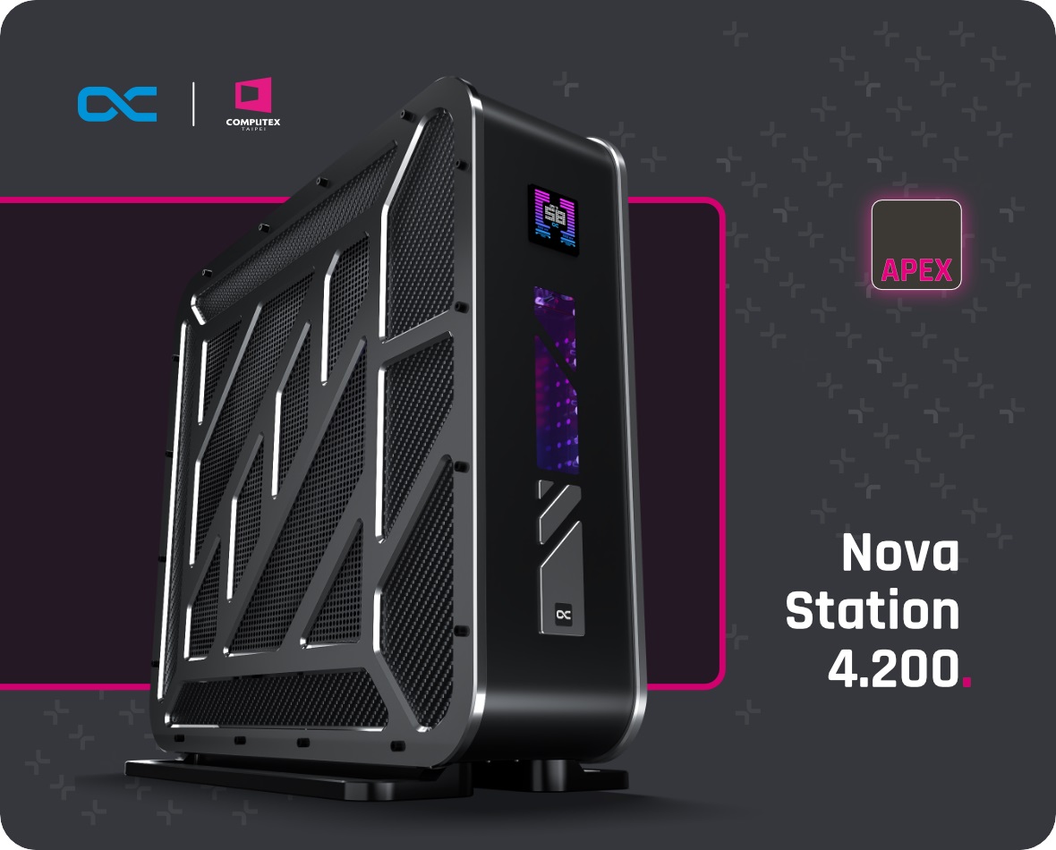 Alphacool Unveils Apex Nova Station 4.200 At Computex 2024
