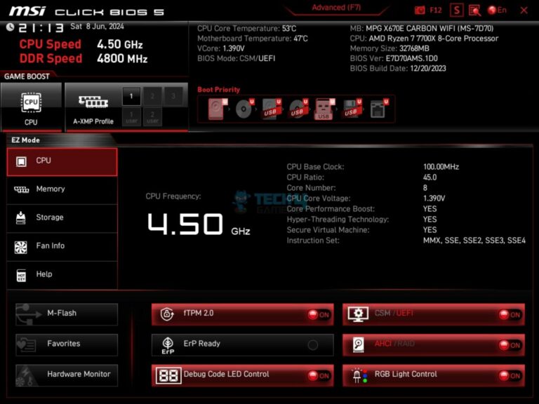 What Is Bios [function And How To Access It] Tech4gamers