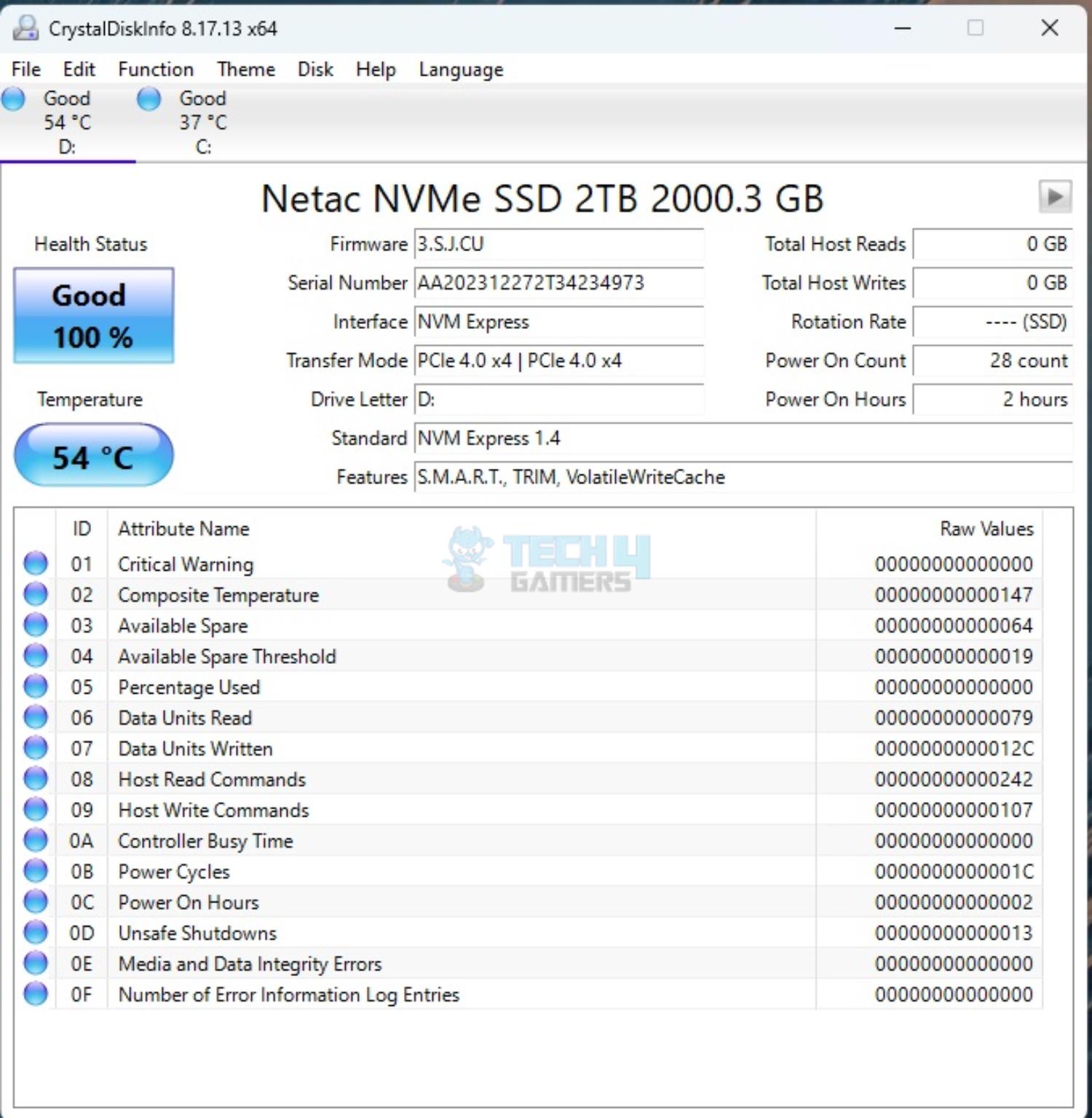 Netac NV7000 2TB PCIe Gen4x4 NVMe SSD Review - Tech4Gamers