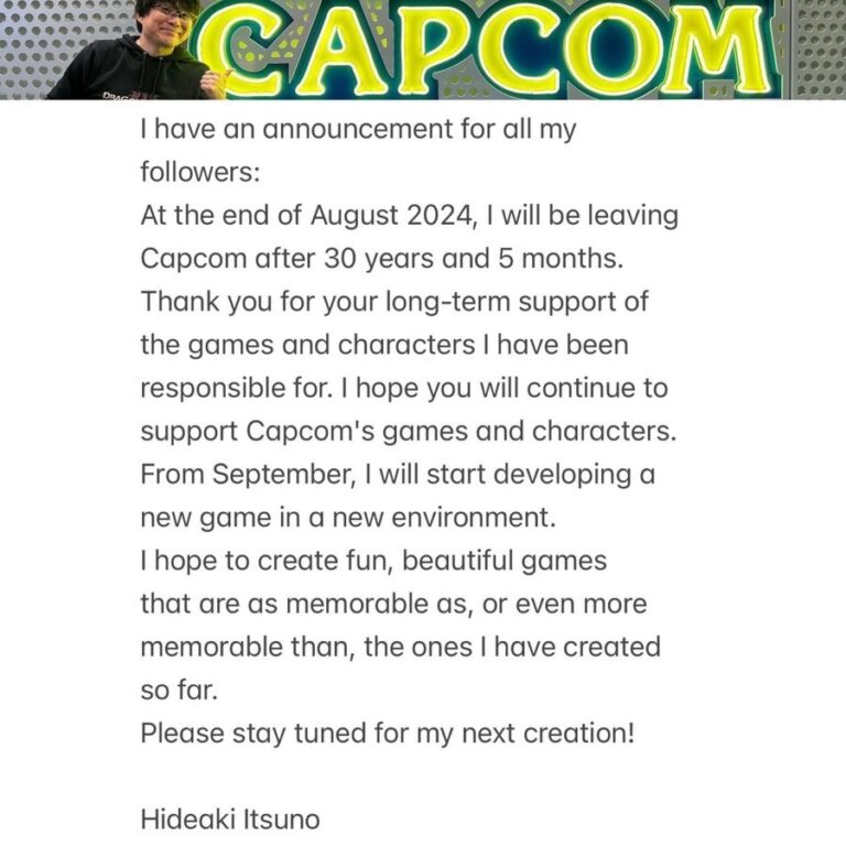Devil May Cry 5 Director Leaving Capcom After 30 Years
