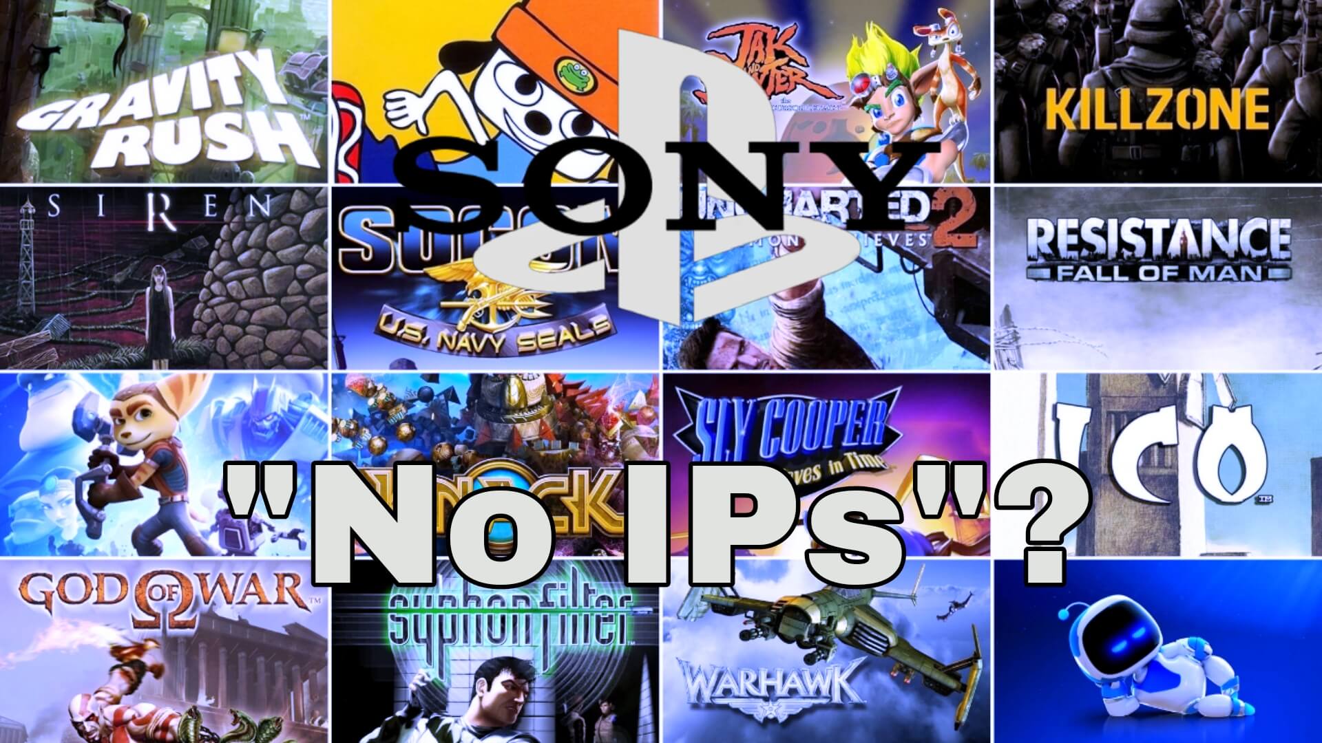 Sony Can't Be Serious About Not Having Enough IPs, Right?